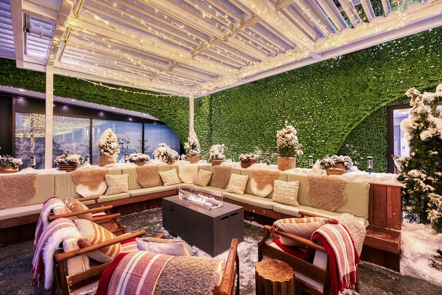 Le Belvu Hors Piste : la première terrasse hivernale à Montréal ...