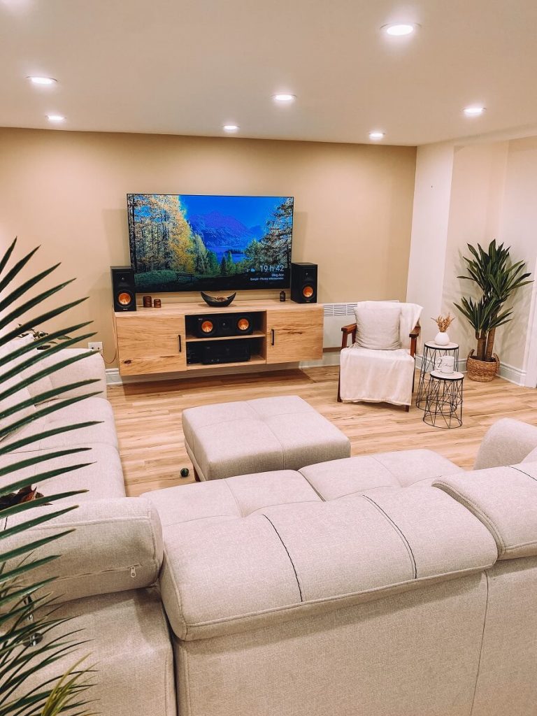 J'ai transformé mon sous-sol avec Meubles Chévous - Blogue Le Snack Bar