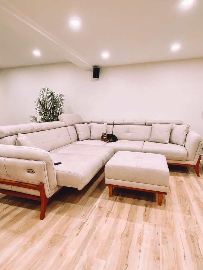 J'ai transformé mon sous-sol avec Meubles Chévous - Blogue Le Snack Bar