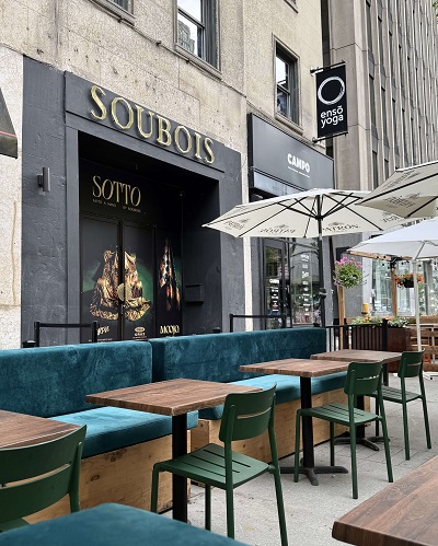 SOTTO : le nouveau restaurant italien par Soubois est maintenant ouvert ...