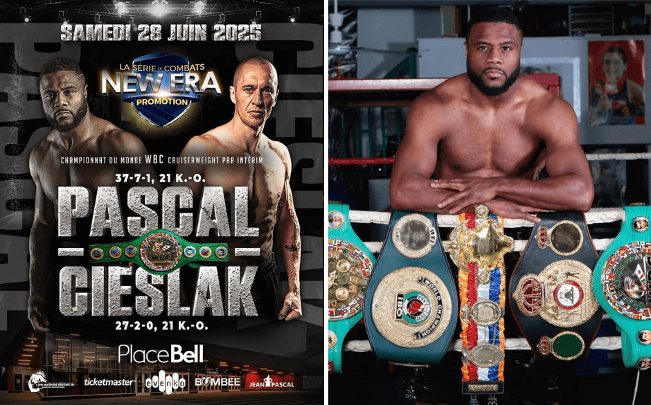 Jean Pascal remonte sur le ring pour un combat de boxe historique ...